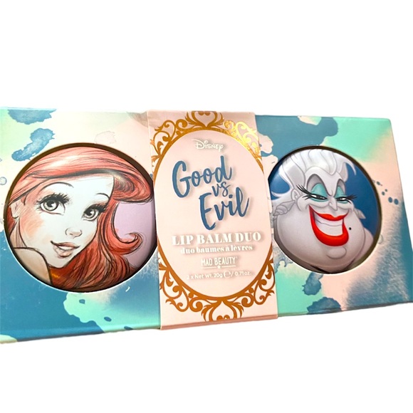 Disney | Makeup | Disney Good Vs Evil Little Mermaid Lip Balm By Mad ...